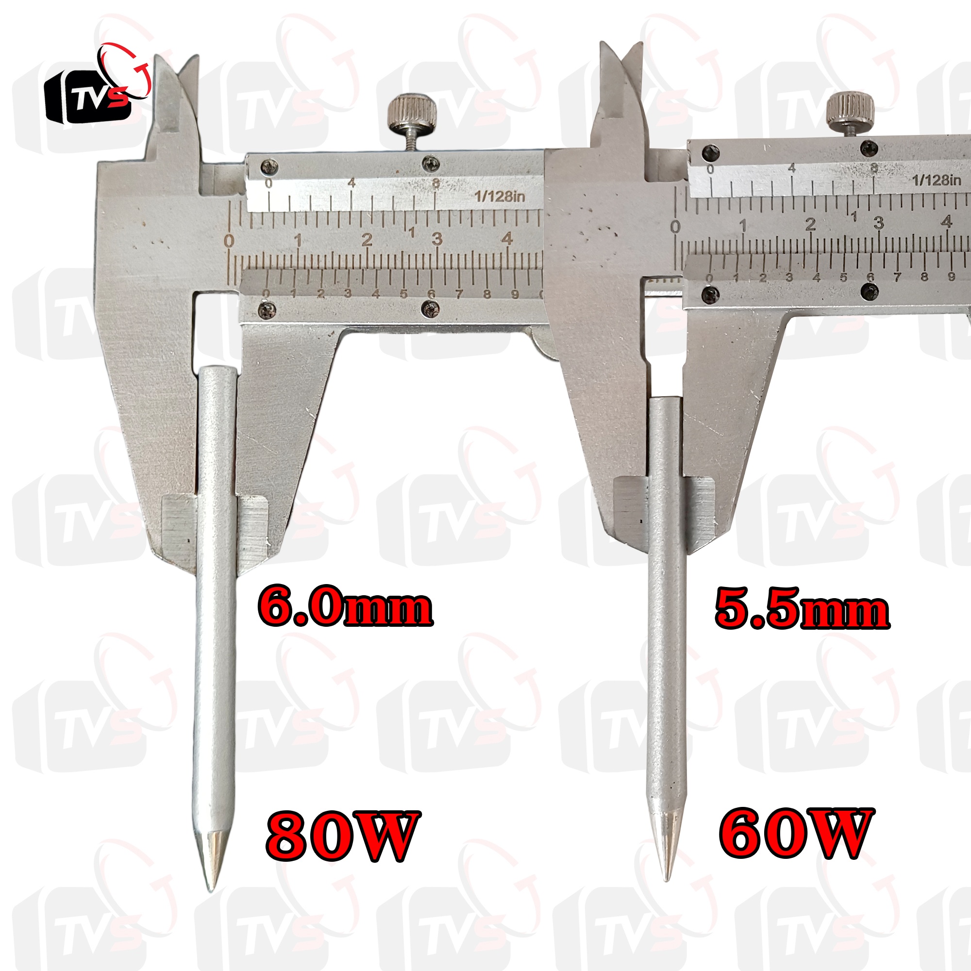 ปลายหัวแร้ง พ่นสี สำหรับหัวแร้ง 60W 80W ปลาย แหลม 1mm ทน การกัดกร่อน ...