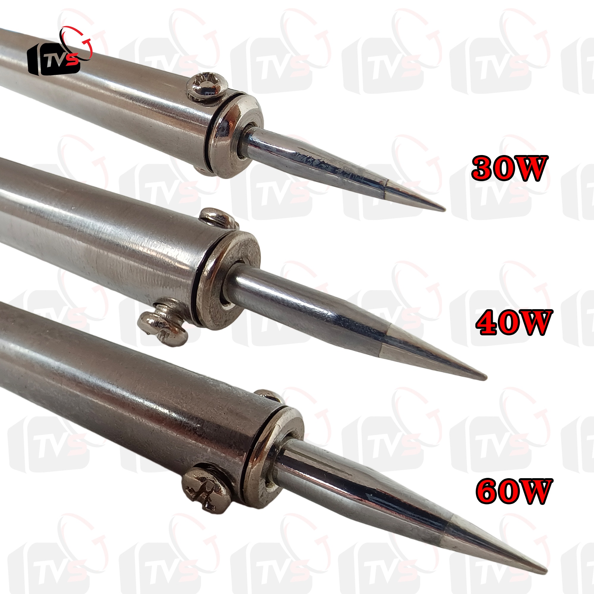 ปลายหัวแร้ง สำหรับหัวแร้ง 30W 40W 60W ปลาย แหลม พิเศษ 0.5mm 曼谷 TVS 班莫(电子)市场089 467 9999 ราคาถูก ...